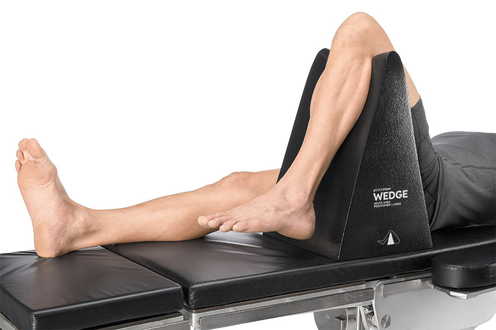 Wedge | Acute Knee Positioner – BoneFoam